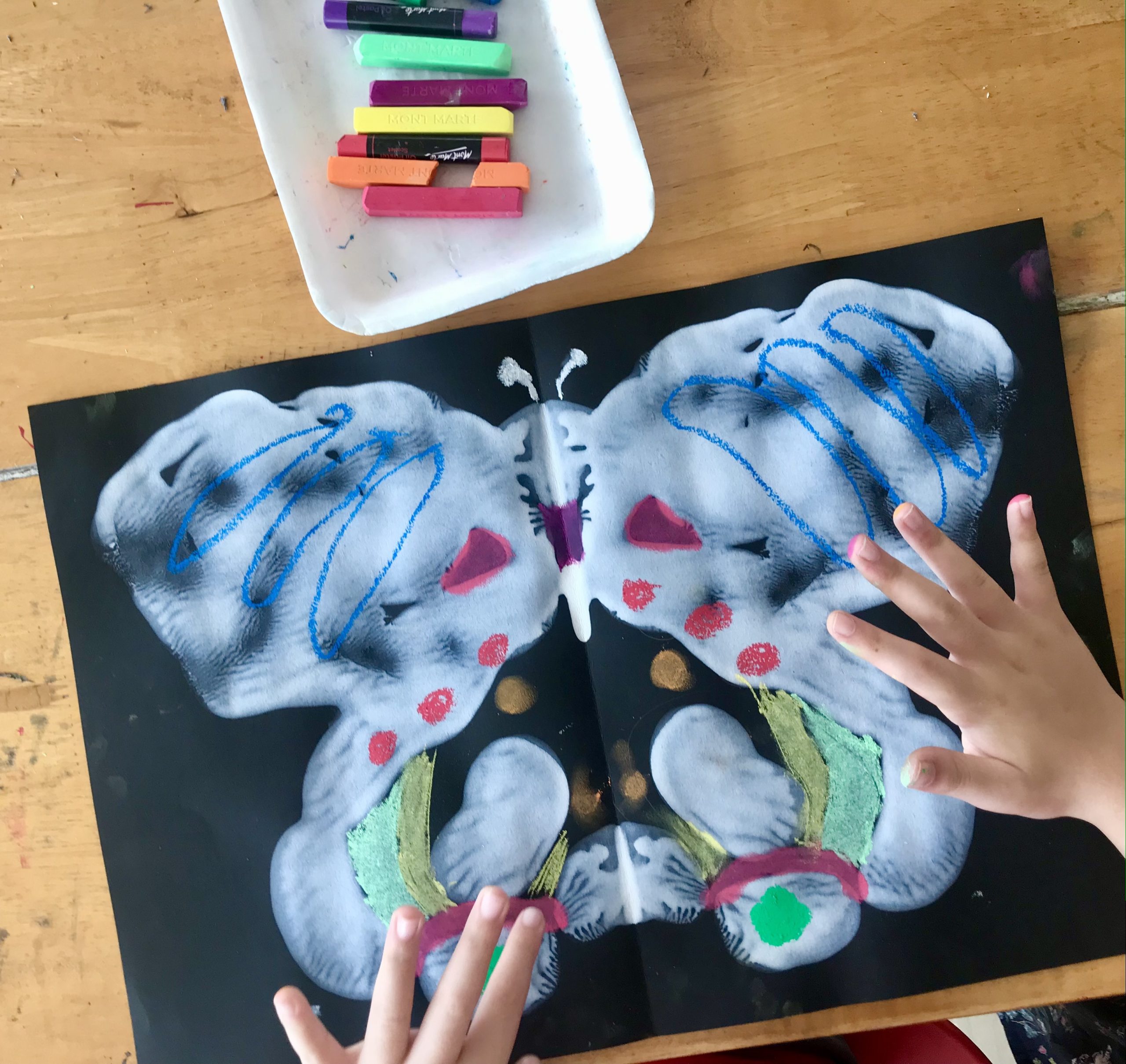 Art Lesson: Butterfly Project - CAKECRUSH